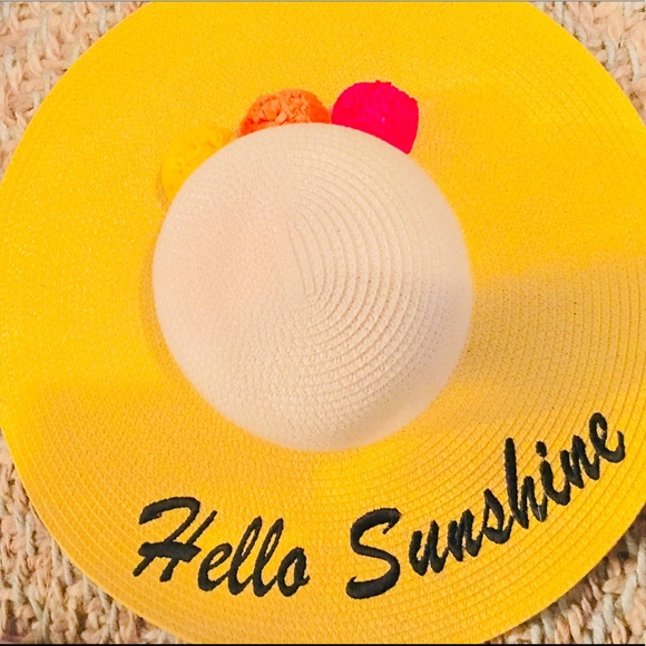 Other | Hello Sunshine Floppy Hat | Poshmark